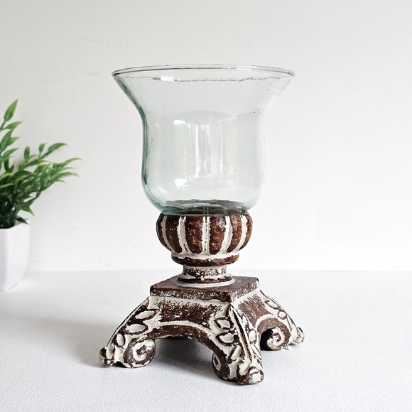 Accents | Filipino Potteryinspired Glass Vase Vintage Style Historic ...